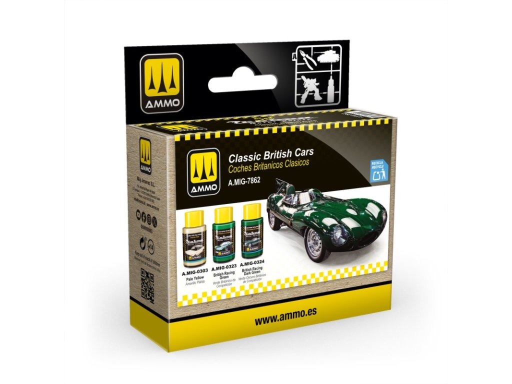 Sady barev pro auta - HT model